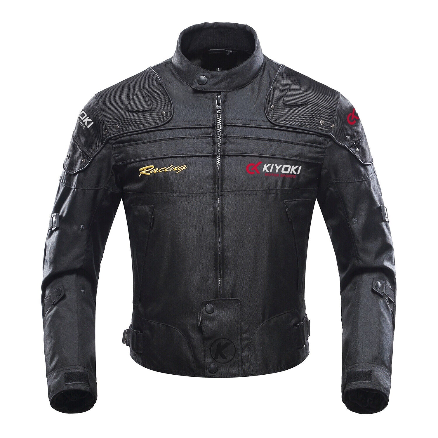 KIYOKI Men's All-Season Motorcycle Jacket - CE Armored, Removable ...