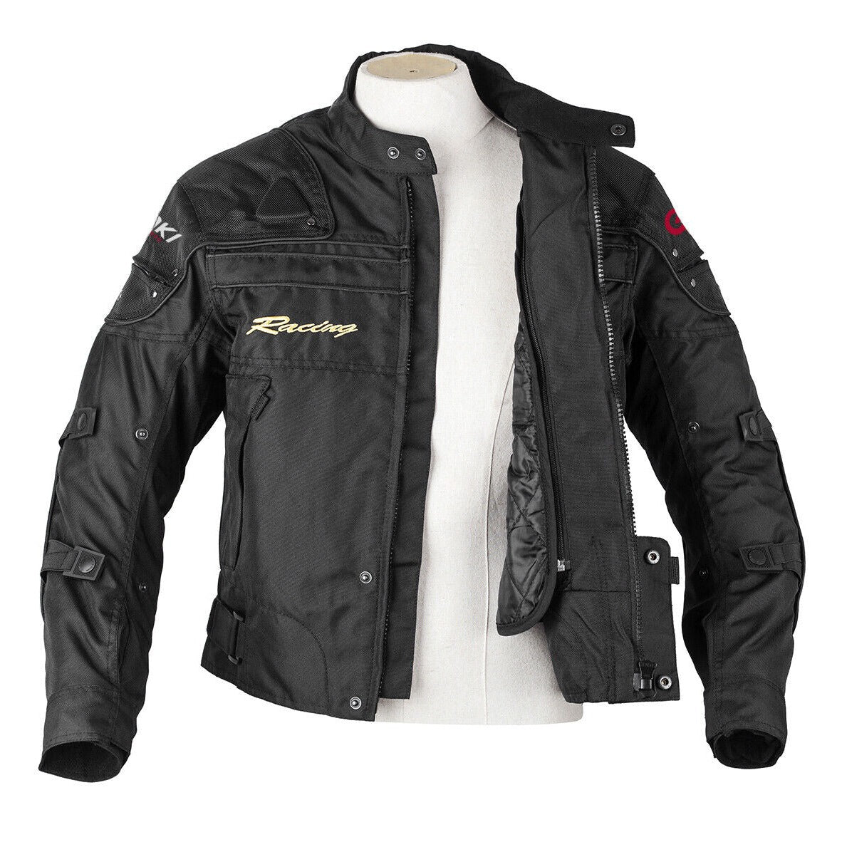 KIYOKI Men's All-Season Motorcycle Jacket - CE Armored, Removable ...