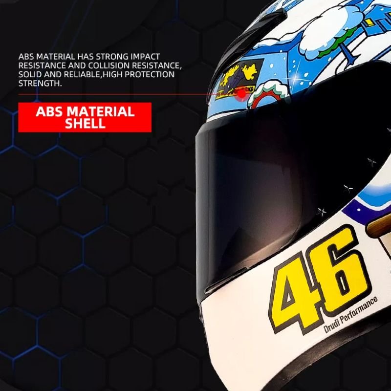 Smart Motorcycle Helmet Shell Packing Face PCS Plastic Color Double ...